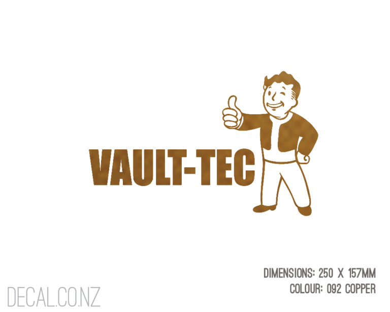 Fallout 4: Vault-Tec Vault Boy - Decal.co.nz