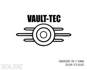 Fallout 4: Vault-Tec Logo - Decal.co.nz