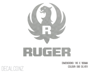 Ruger Firearms Logo - Decal.co.nz